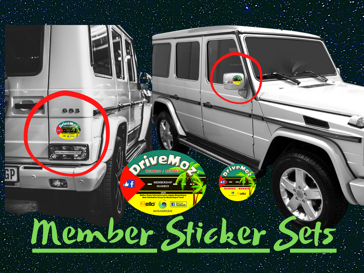 DriveMoz Member's Sticker Set (Shipping in SA Only) – DriveGroup ...